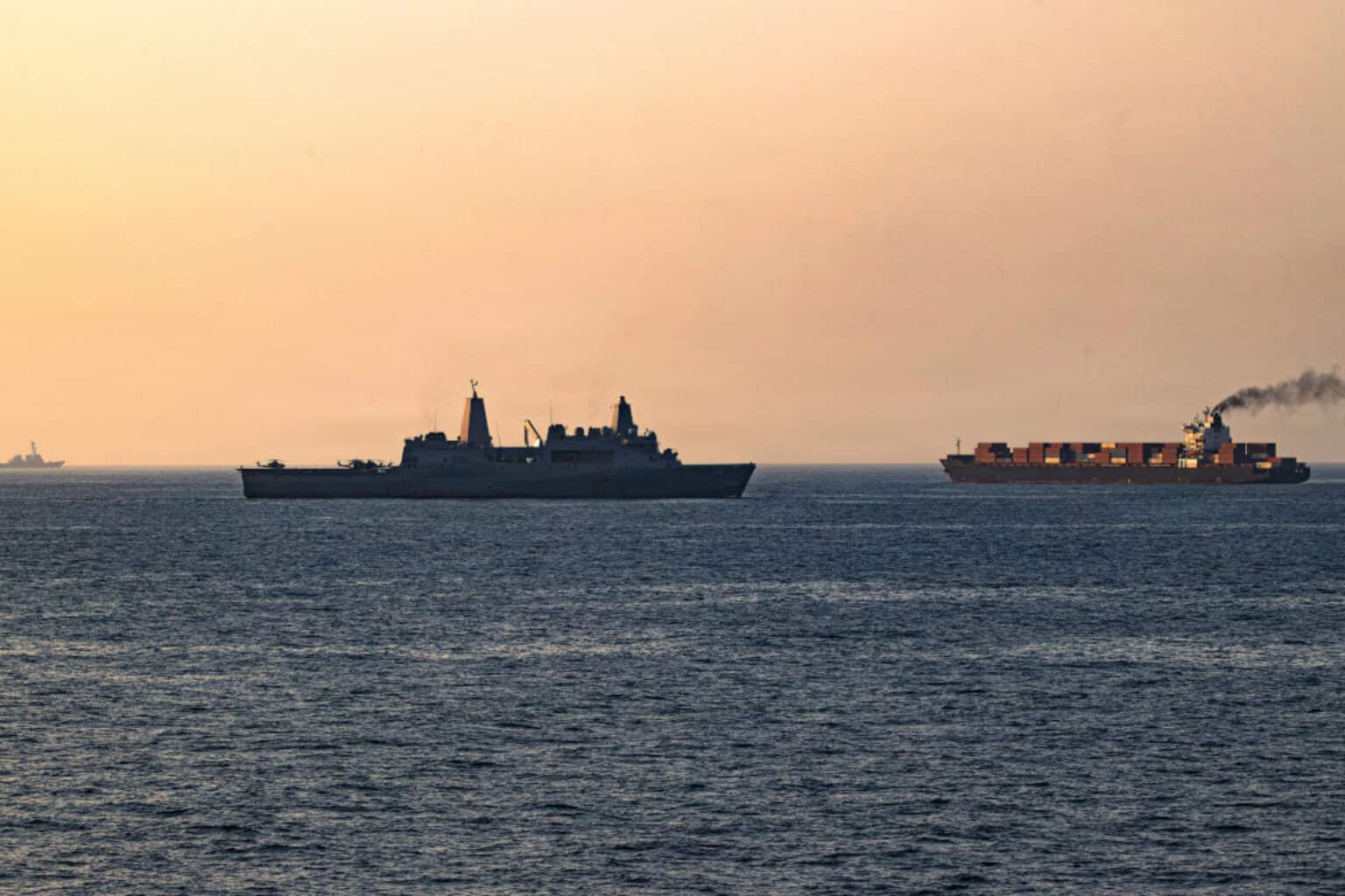 Iran claims strike on US warship as US attempts to reopen Strait of ...